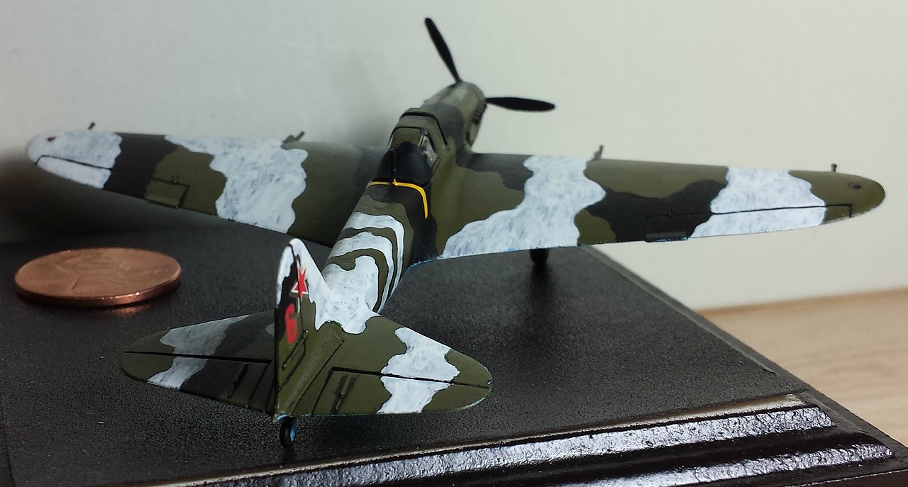 IL2 Mod 1941 Stormovik Fighter (Snap) -- Plastic Model Airplane Kit ...