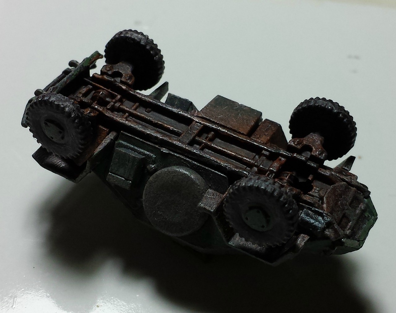 Sd/Kfg/222 German Reconnaissance Armored Car -- Plastic Model Military ...