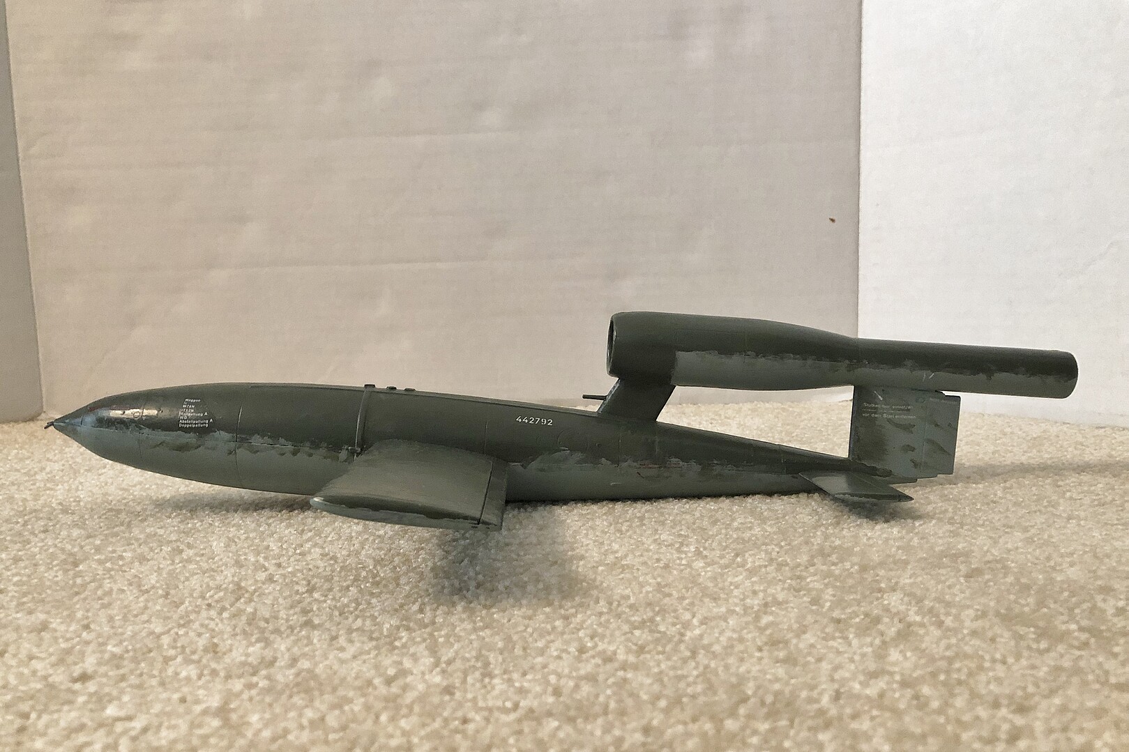 Gallery Pictures Pegasus V1 Flying Bomb Plastic Model Airplane Kit 1/18 ...