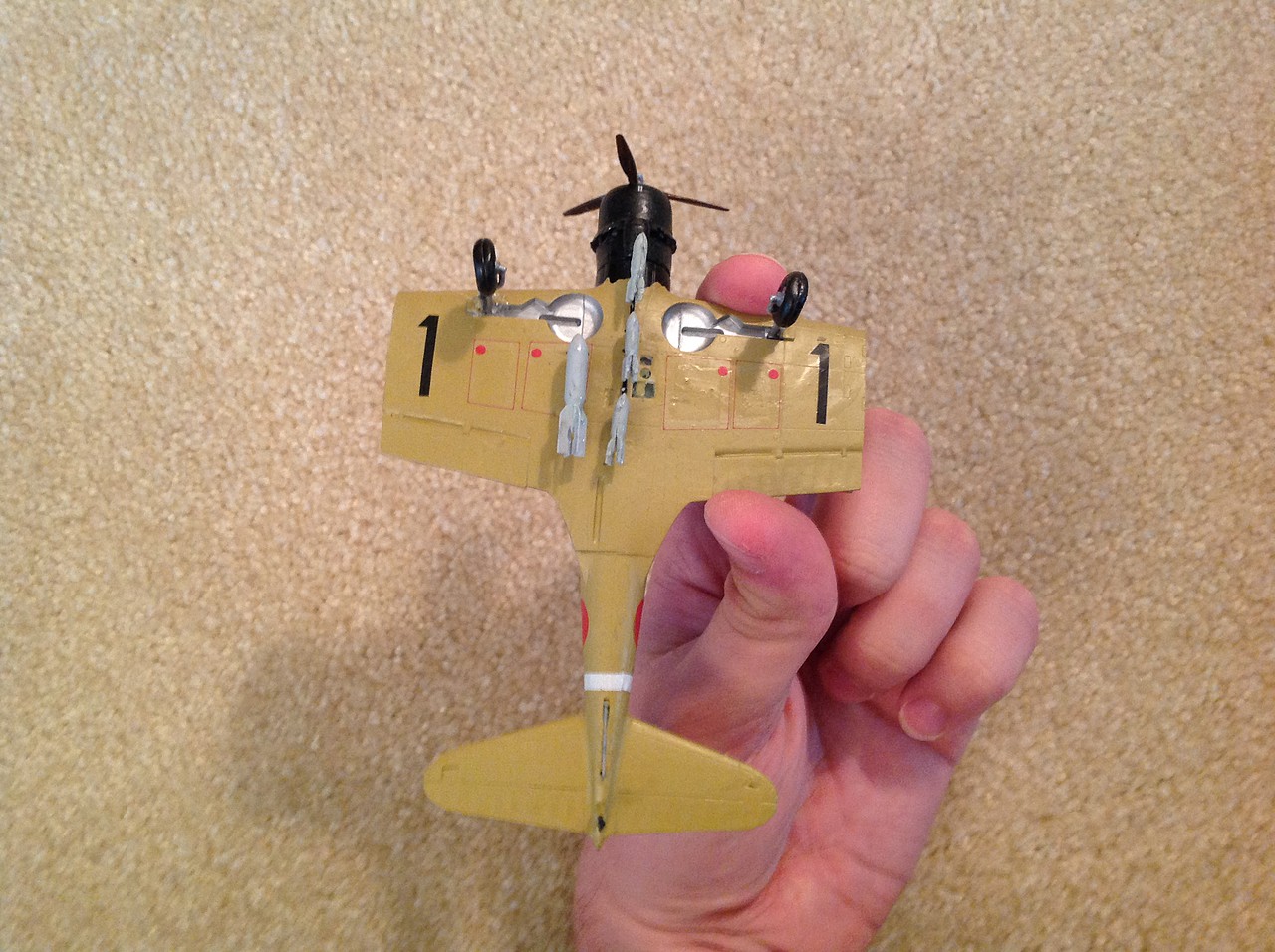 Nakajima B5N2 Kate Bomber -- Plastic Model Airplane Kit -- 1/72 Scale ...