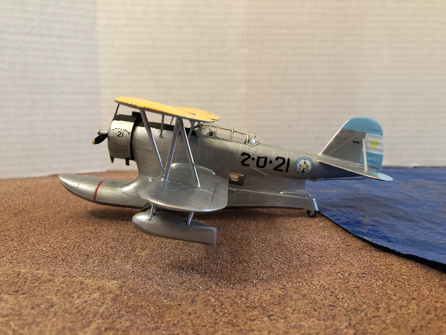 Grumman J3F-5 Duck Seaplane -- Plastic Model Airplane Kit -- 1/48 Scale ...