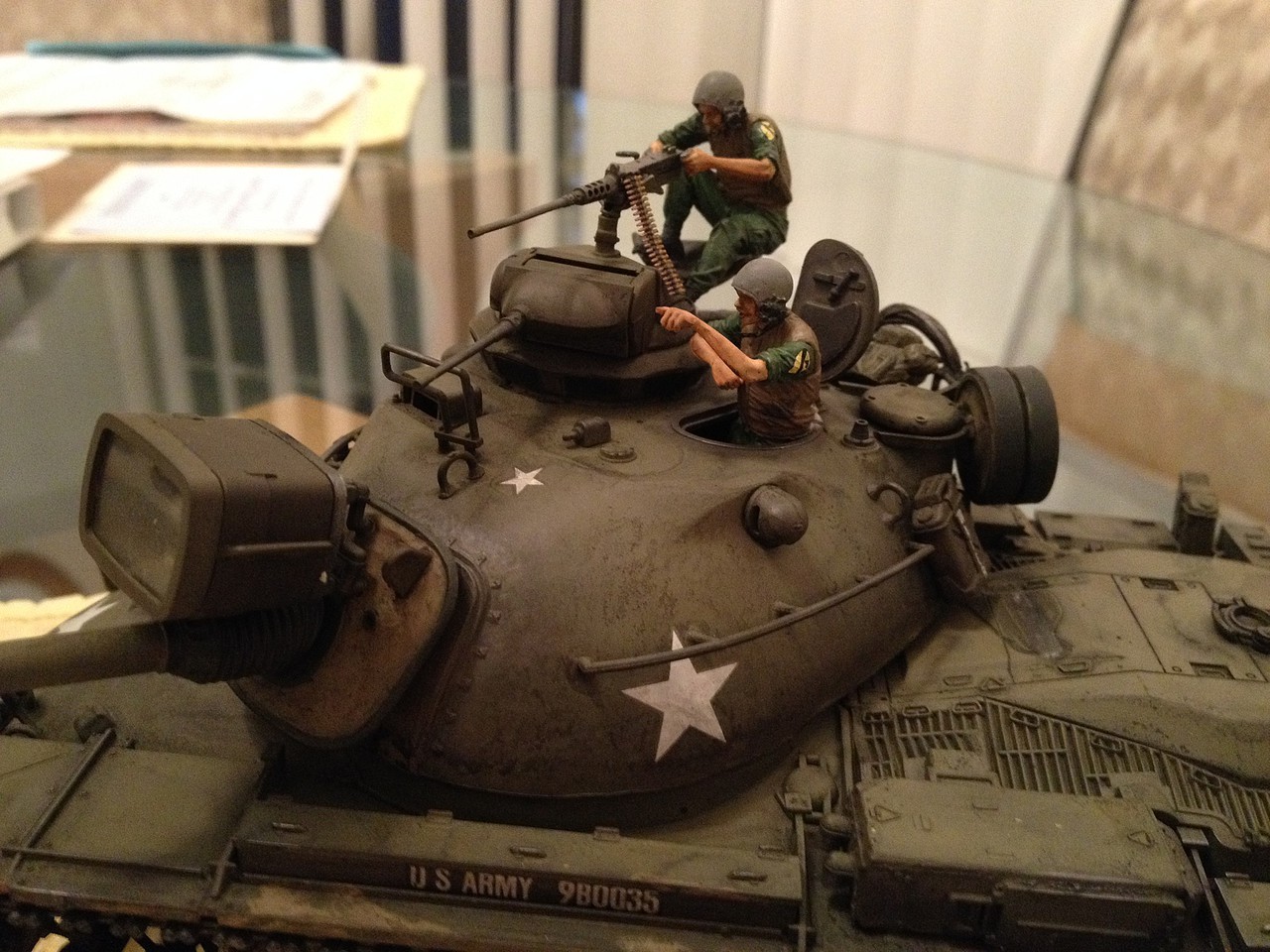 US M48A3 Patton Tank -- Plastic Model Military Vehicle Kit -- 1/35 ...