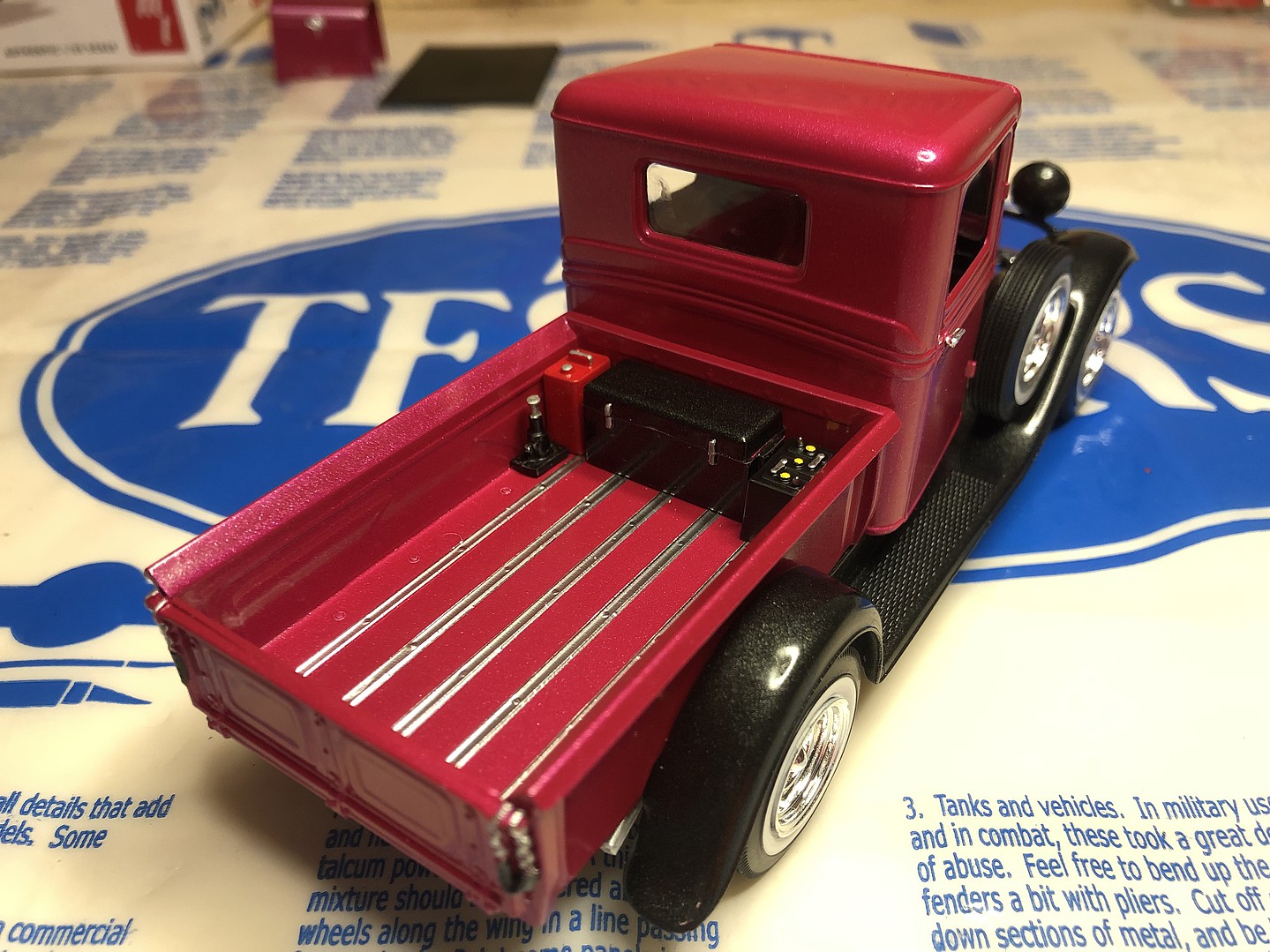 1934 Ford Pickup -- Plastic Model Truck Kit -- 1/25 Scale -- #1120 ...