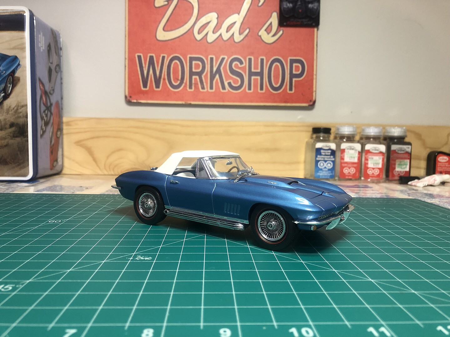 1967 Corvette Coupe -- Plastic Model Car Kit -- 1/25 Scale -- #854517 ...