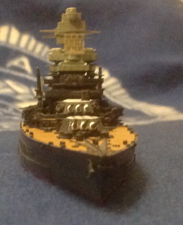 USS California BB44 Battleship 1941 -- Plastic Model Military Ship Kit ...