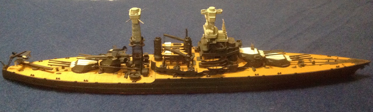 USS California BB44 Battleship 1941 -- Plastic Model Military Ship Kit ...