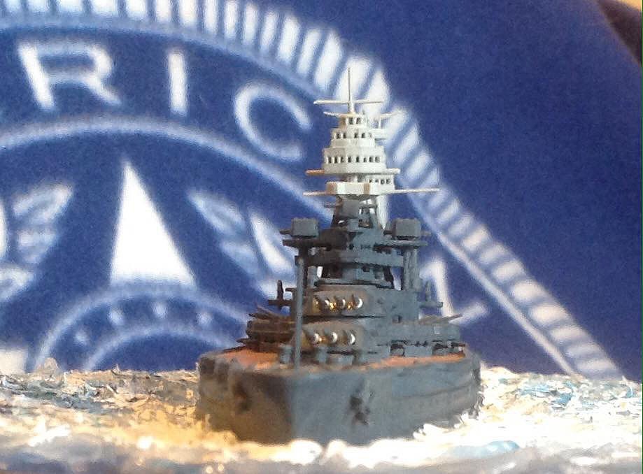 USS Arizona BB-39 -- Plastic Model Military Ship Kit -- 1/700 Scale ...