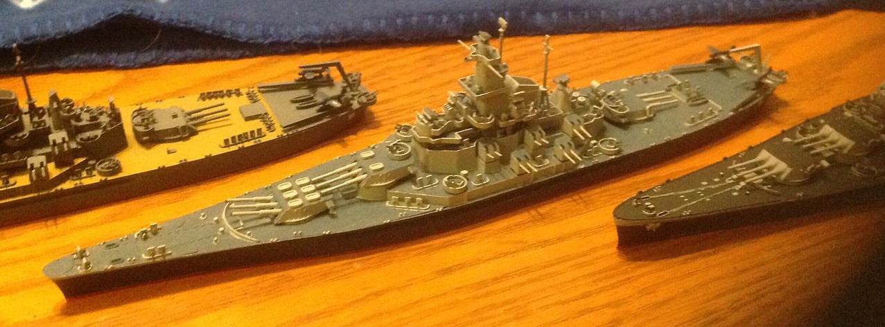 Gallery Pictures Hasegawa USS Alabama Plastic Model Battleship Kit 1/ ...