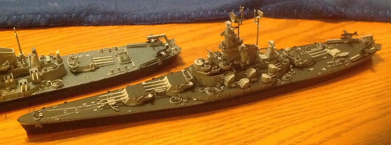 Gallery Pictures Trumpeter USS Massachusetts BB59 Battleship Plastic ...