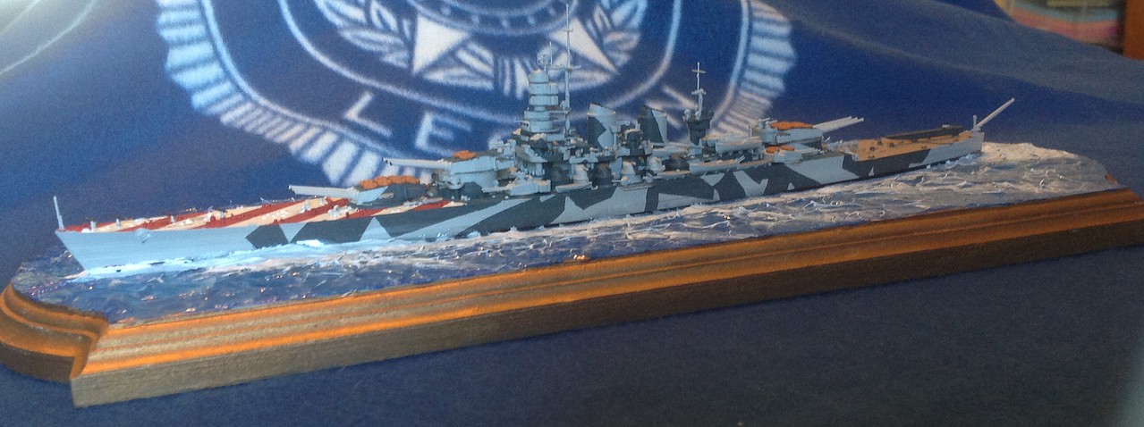 RN Roma Italian Navy Battleship 1943 -- Plastic Model Military Ship ...
