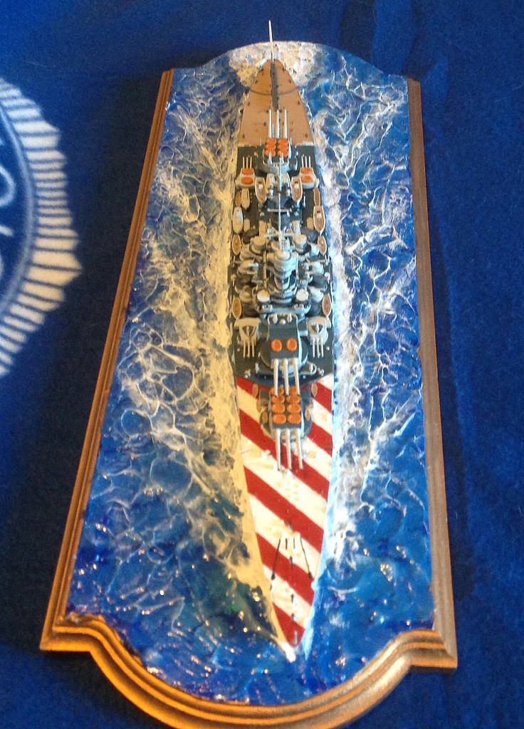 RN Roma Italian Navy Battleship 1943 -- Plastic Model Military Ship ...