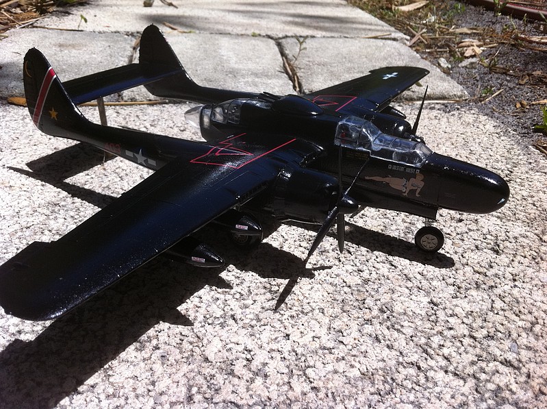 P-61 Black Widow -- Plastic Model Airplane Kit -- 1/48 Scale -- #857546 ...