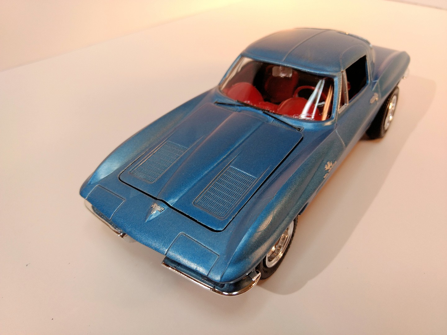 1963 CORVETTE -- Plastic Model Car Kit -- 1/25 Scale -- #861 pictures ...