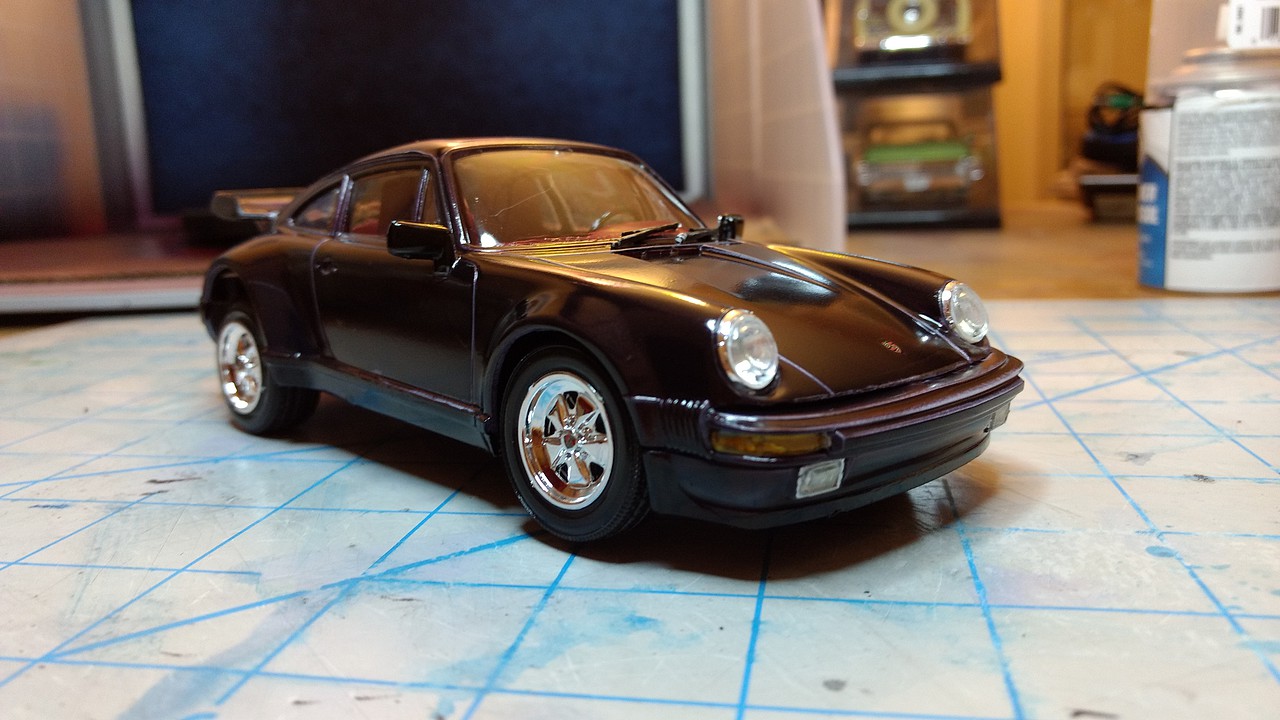 Porsche 911 Turbo -- Plastic Model Car Kit -- 1/24 Scale -- #854330 ...