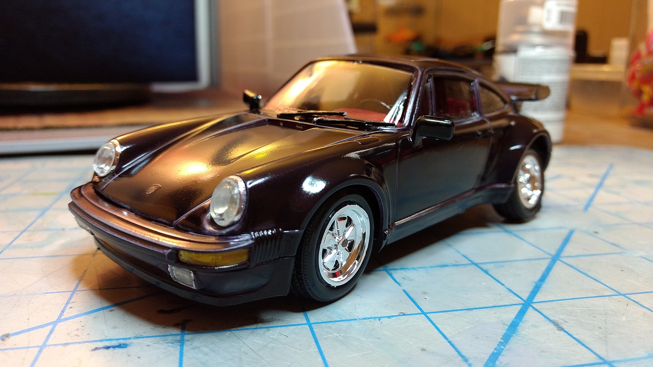 Porsche 911 Turbo -- Plastic Model Car Kit -- 1/24 Scale -- #854330 ...
