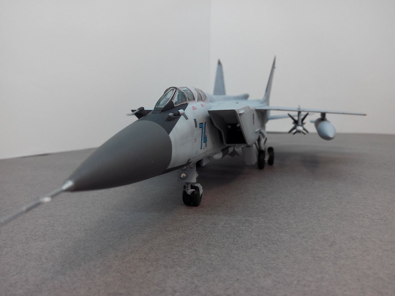 Gallery Pictures Zvezda MIG-31 Soviet Interceptor Plastic Model ...
