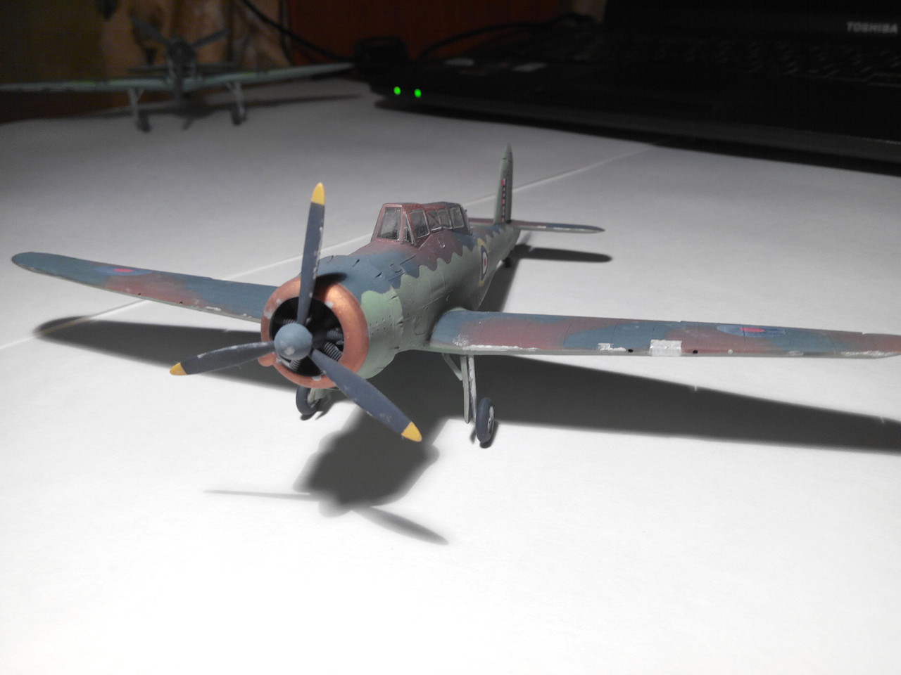 Blackburn Skua Mk II Fighter -- Plastic Model Airplane Kit -- 1/72 ...