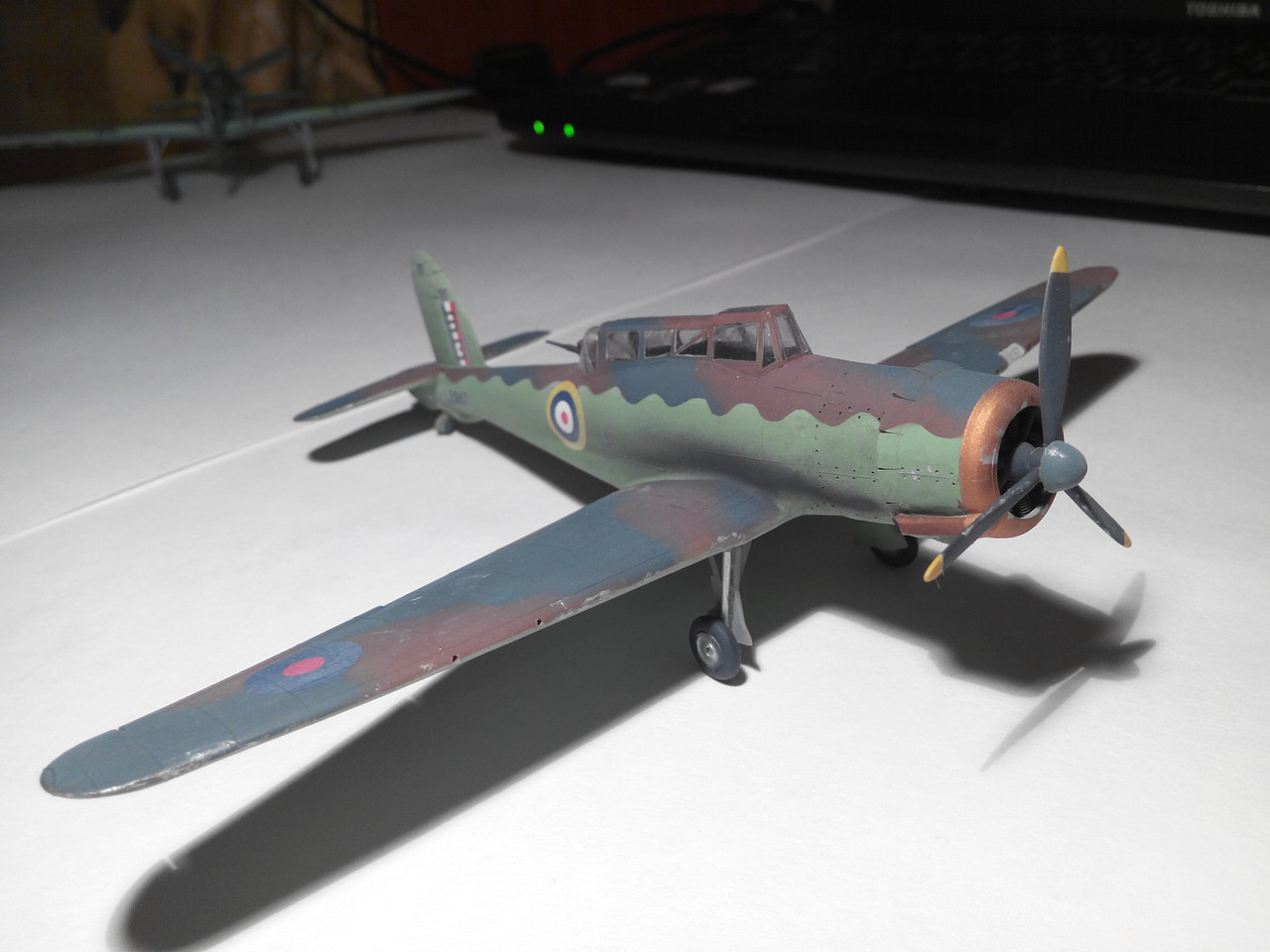 Blackburn Skua Mk II Fighter -- Plastic Model Airplane Kit -- 1/72 ...