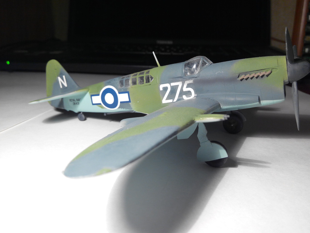Fairey Fulmar Mk I Aircraft -- Plastic Model Airplane Kit -- 1/72 Scale ...