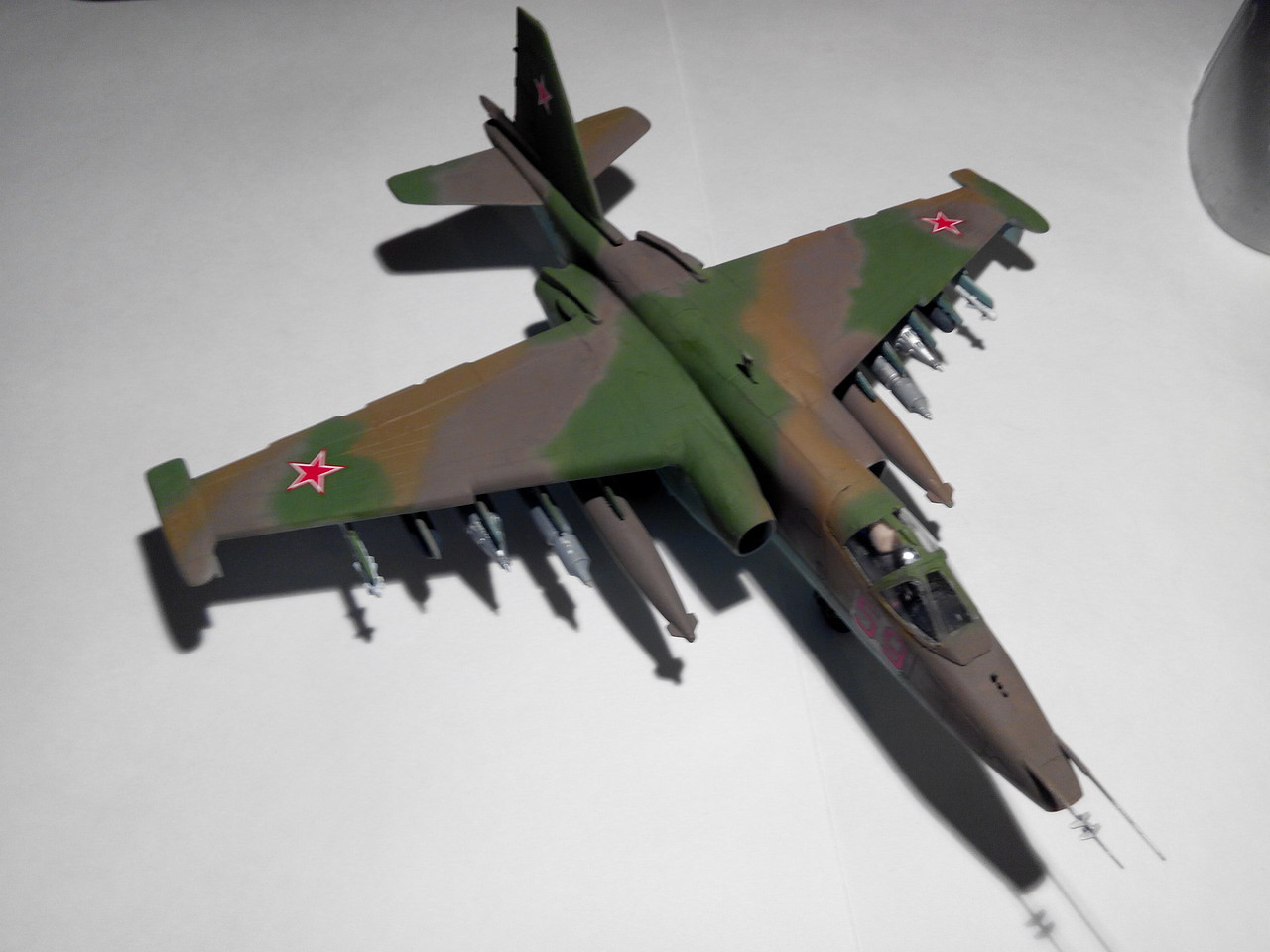 Sukhoi SU-25 Frogfoot -- 1/72 Scale Plastic Model Airplane -- #7227 pictures by semalevik ( Russia )