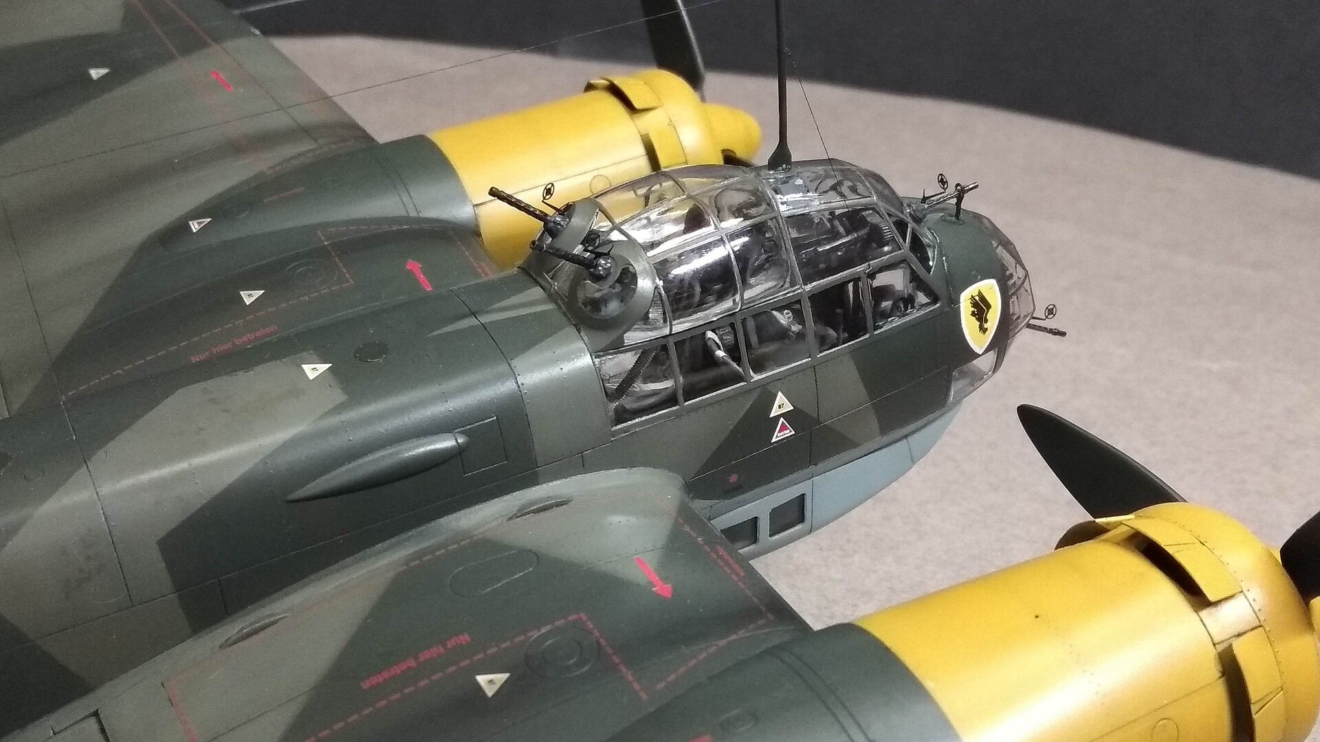 WWII German Ju88A4 Bomber -- Plastic Model Airplane Kit -- 1/48 Scale ...