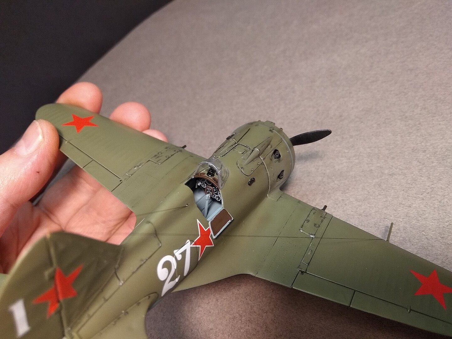 Polikarpov I-16 Type 24 -- Plastic Model Airplane Kit -- 1/48 Scale ...