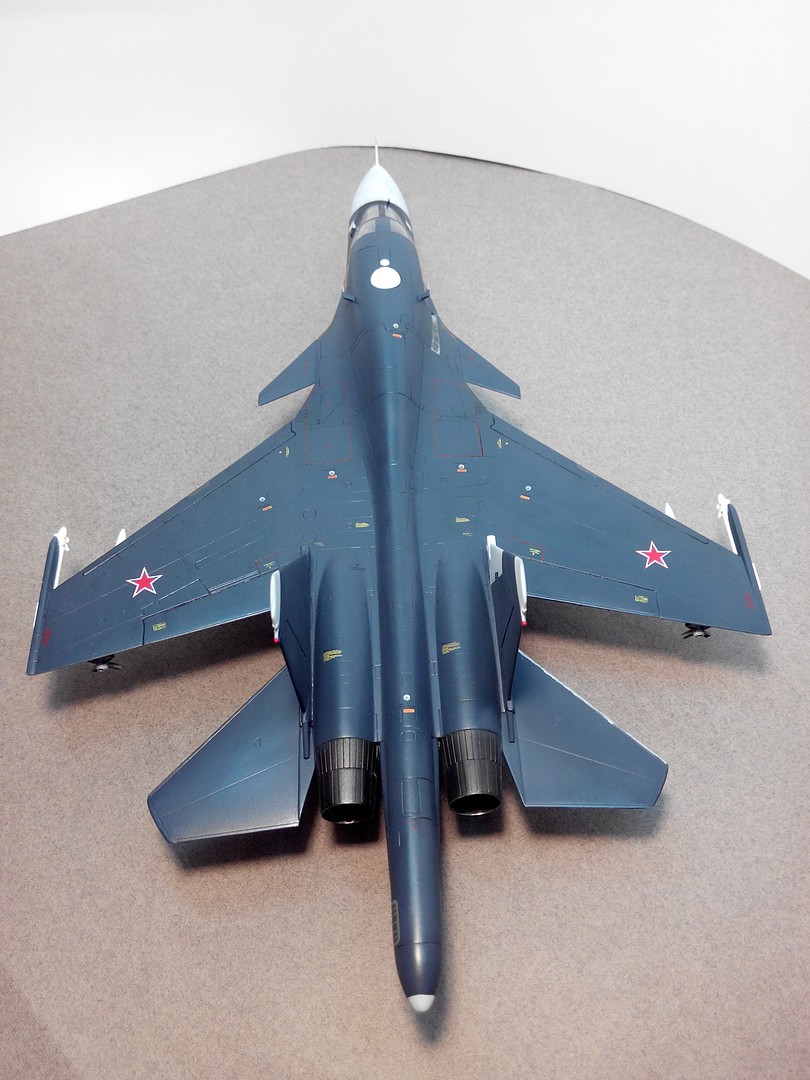 Sukhoi SU-34/32 Fullback -- Plastic Model Airplane Kit -- 1/72 Scale ...