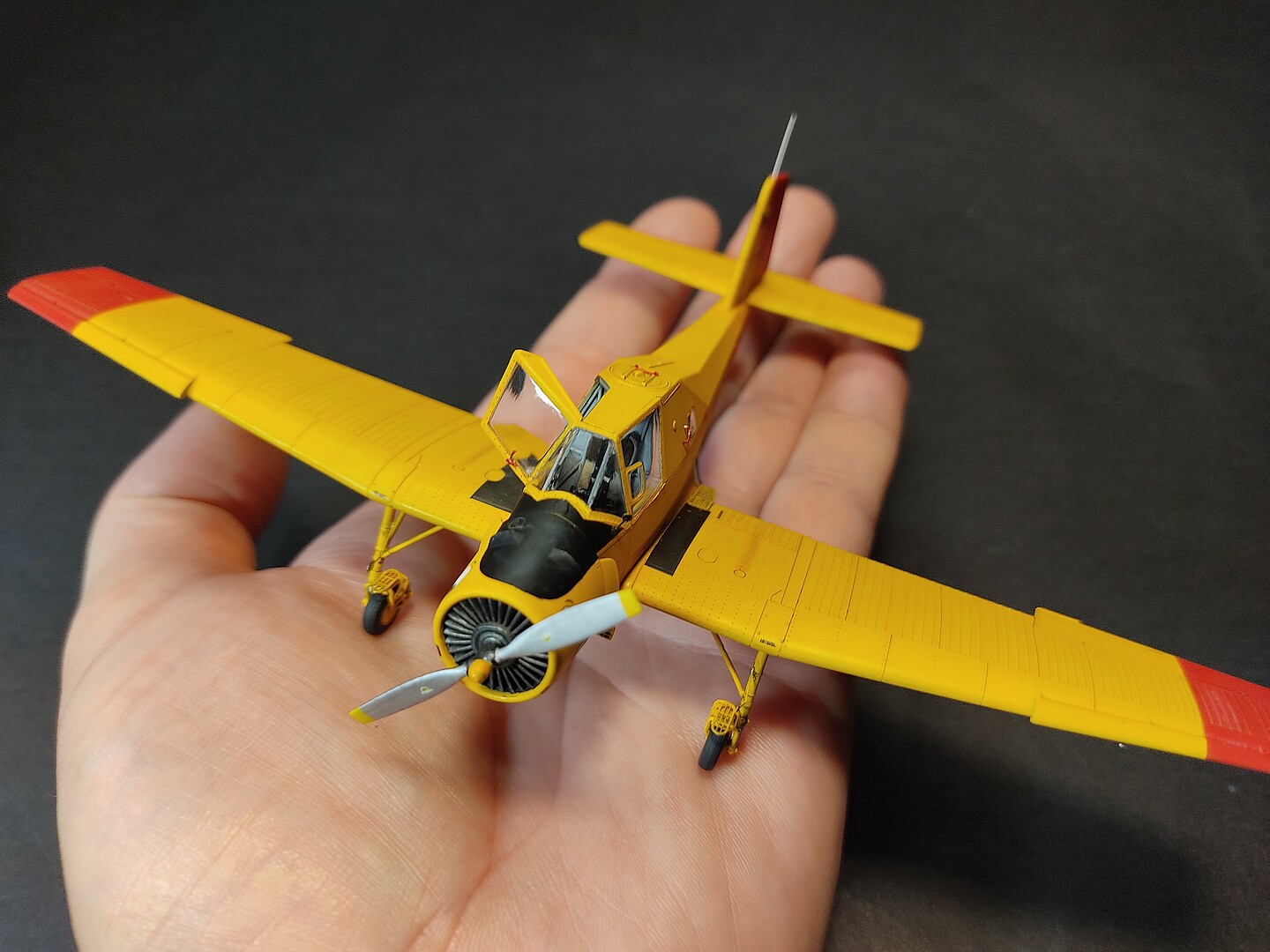 Z37A Cmelak Czech Agricultural Aircraft -- Plastic Model Airplane Kit ...