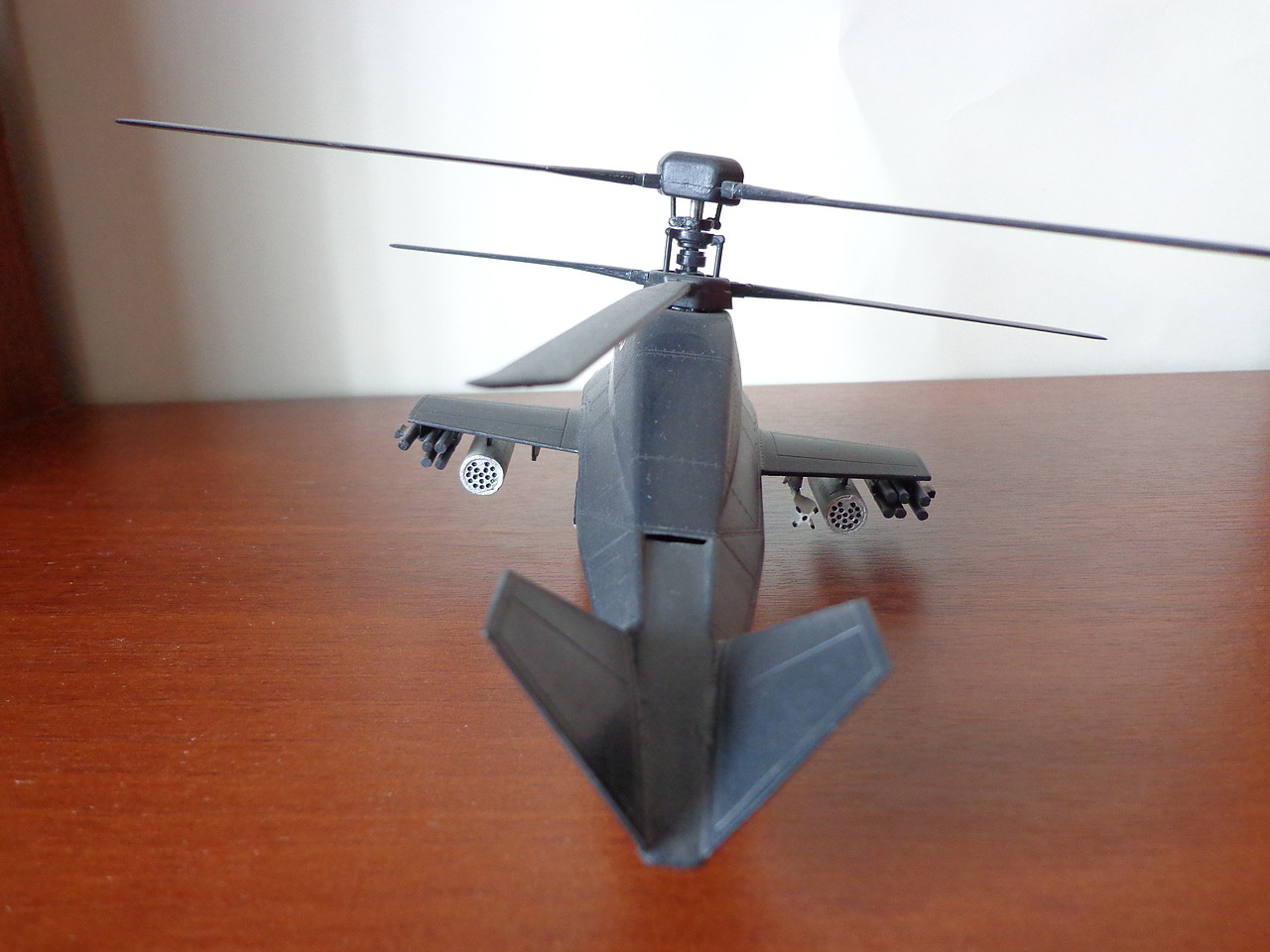 Kamov Ka58 Black Ghost Russian Stealth -- Plastic Model Helicopter Kit ...