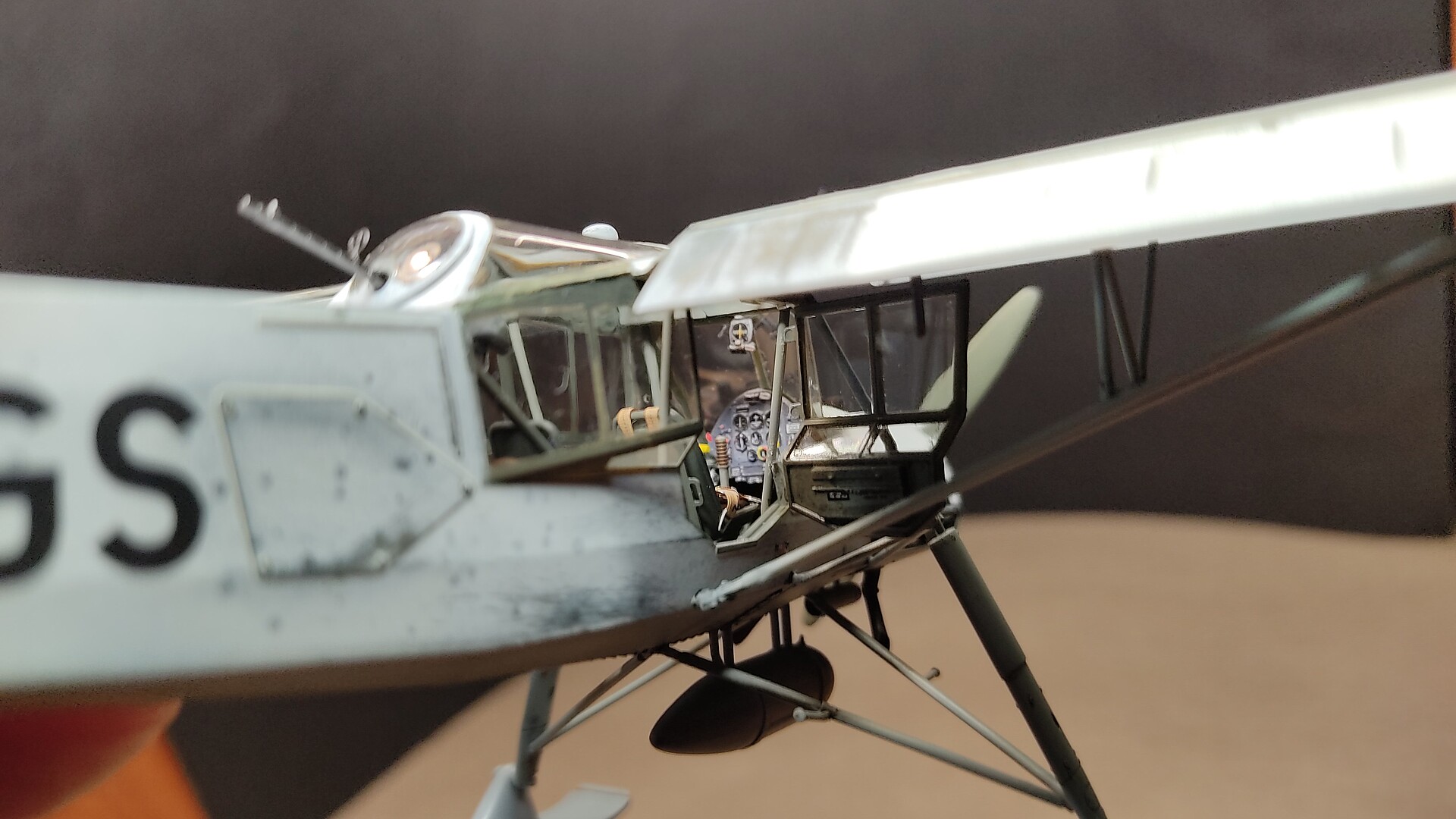 Fieseler Fi156C Storch Reconnaissance Aircraft -- Plastic Model ...