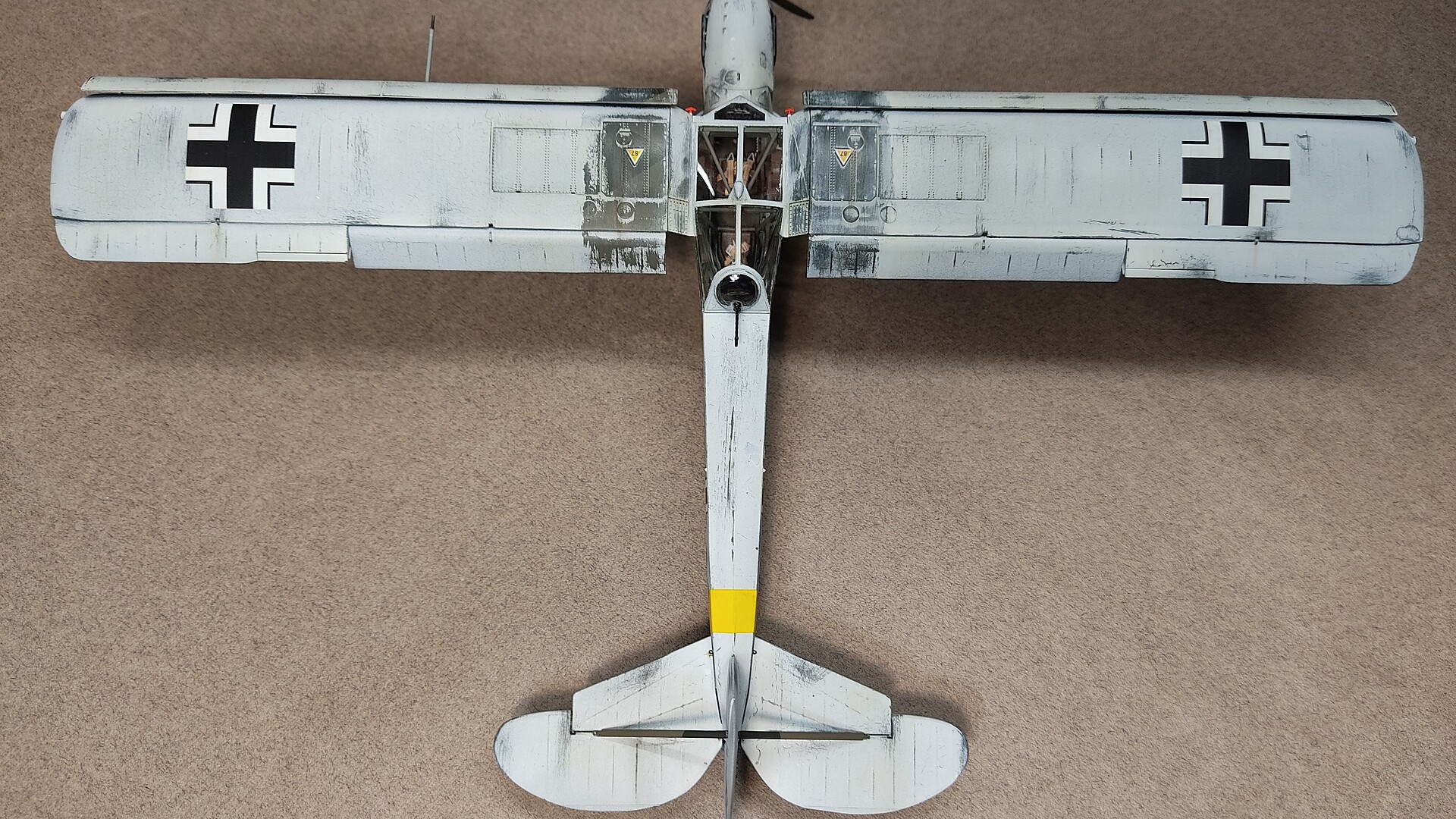 Fieseler Fi156C Storch Reconnaissance Aircraft -- Plastic Model ...