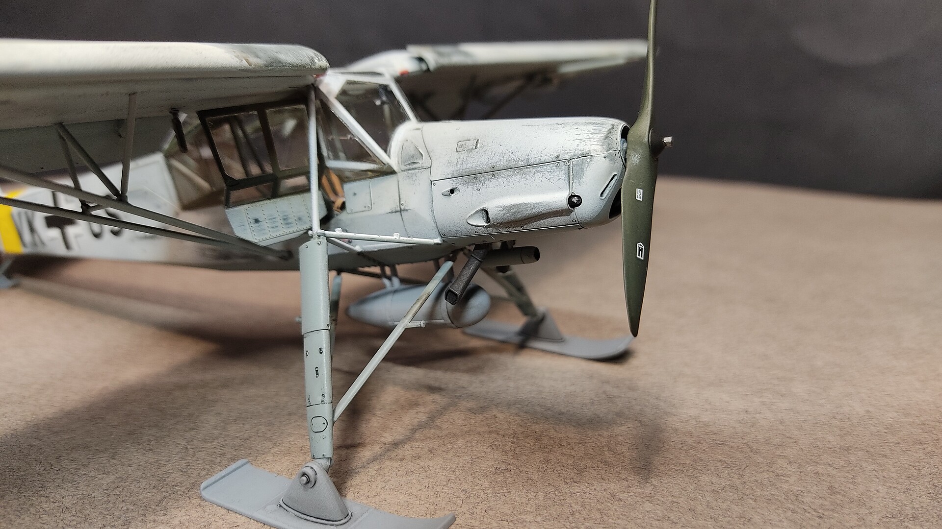 Fieseler Fi156C Storch Reconnaissance Aircraft -- Plastic Model ...