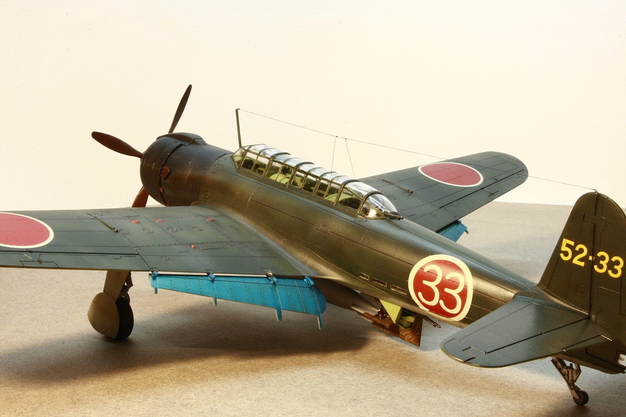 Carrier-Borne Attack Bomber Tenzan Type 12 -- Plastic Model Airplane ...