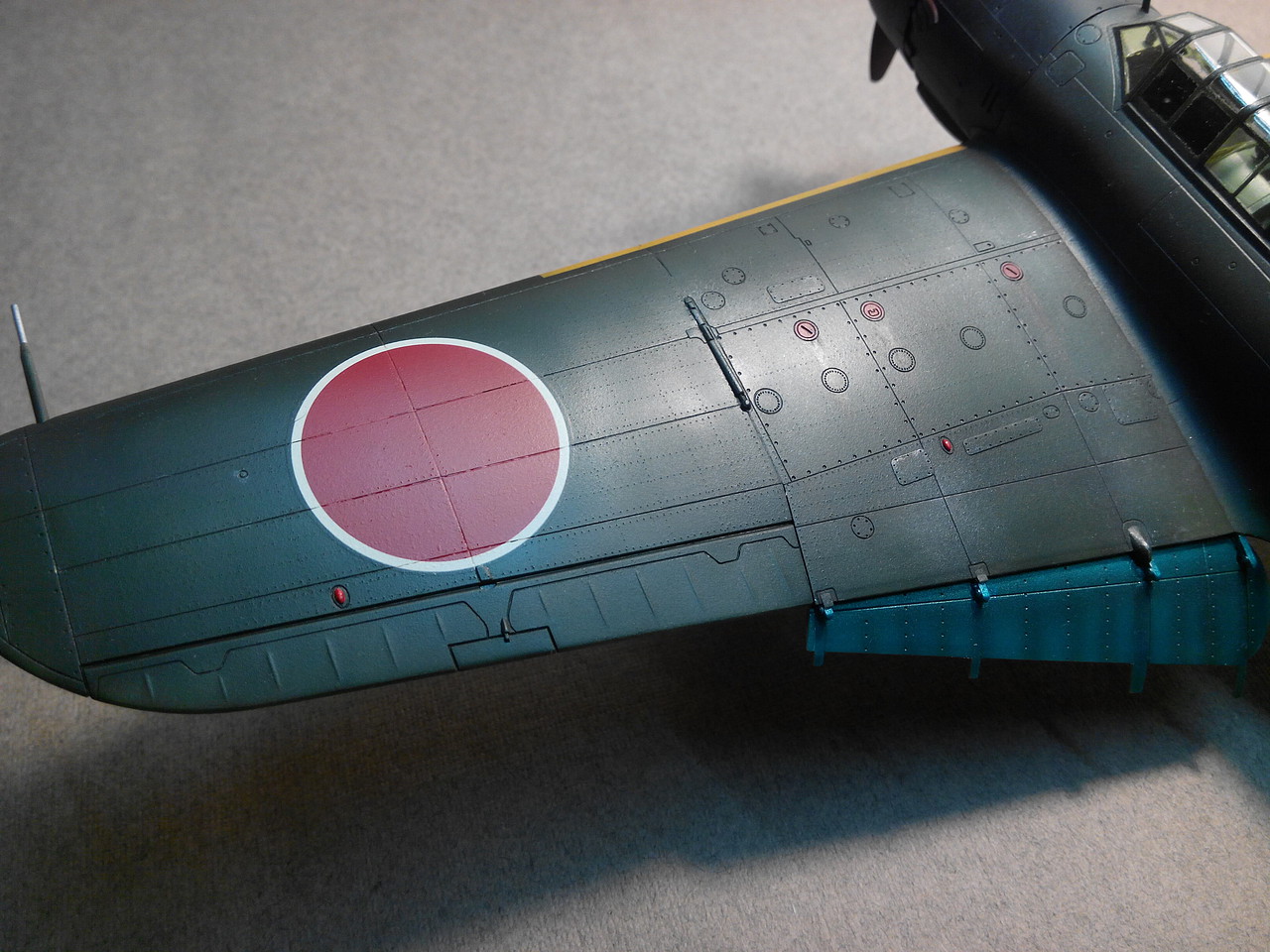 Carrier-Borne Attack Bomber Tenzan Type 12 -- Plastic Model Airplane ...