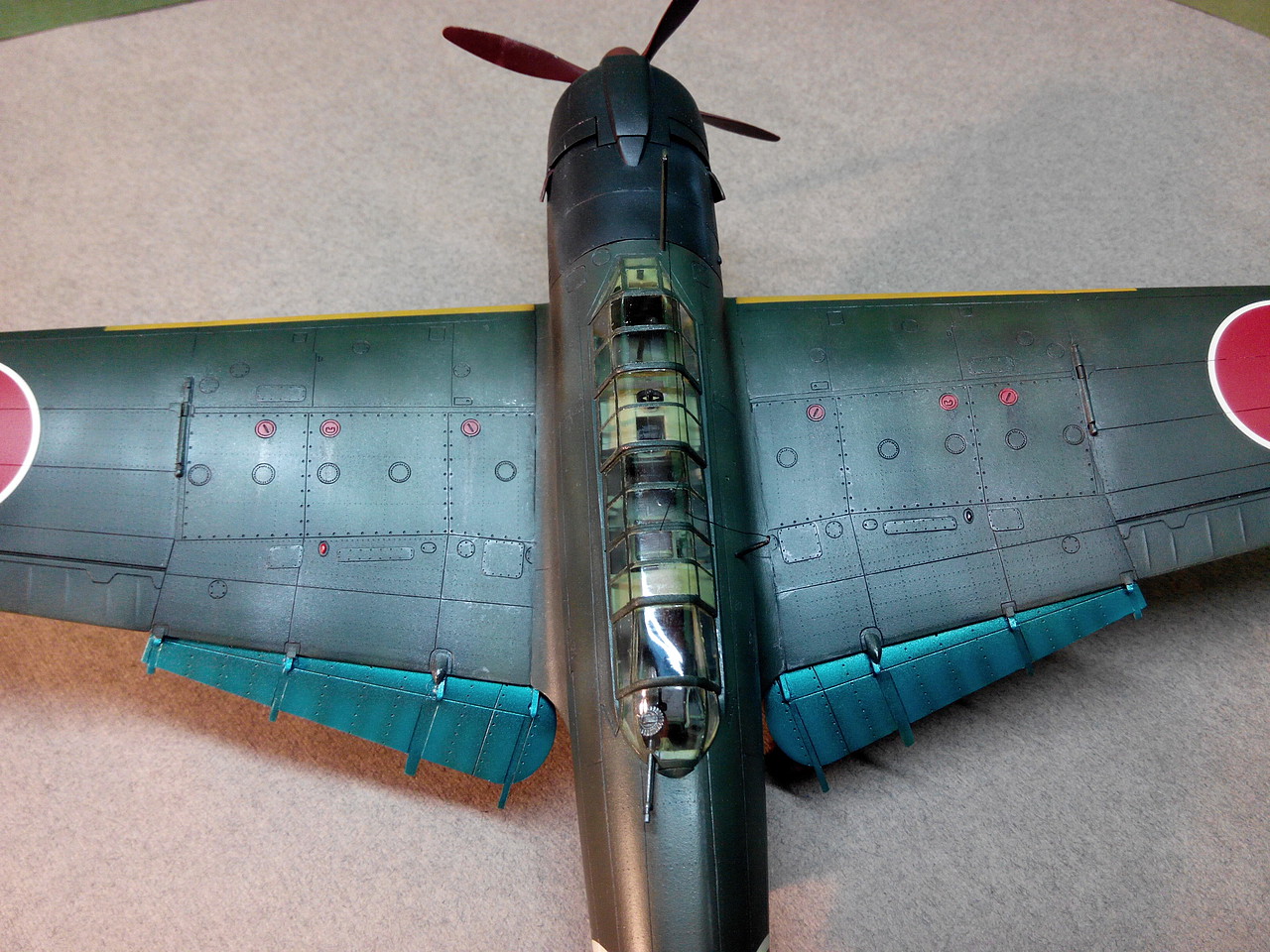 Carrier-Borne Attack Bomber Tenzan Type 12 -- Plastic Model Airplane ...