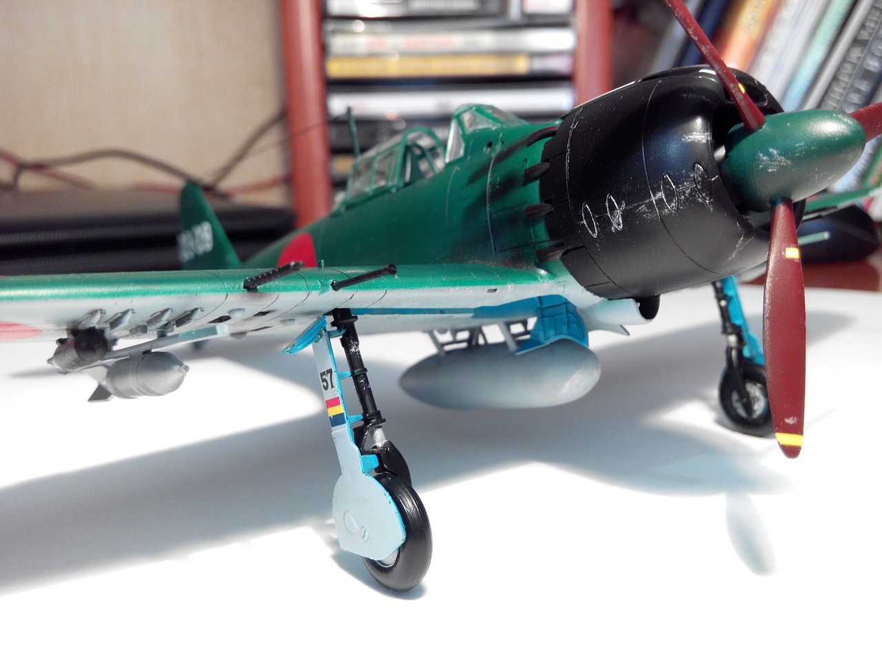 A6M5C Type 52 Zero Fighter -- Plastic Model Airplane Kit -- 1/48 Scale ...