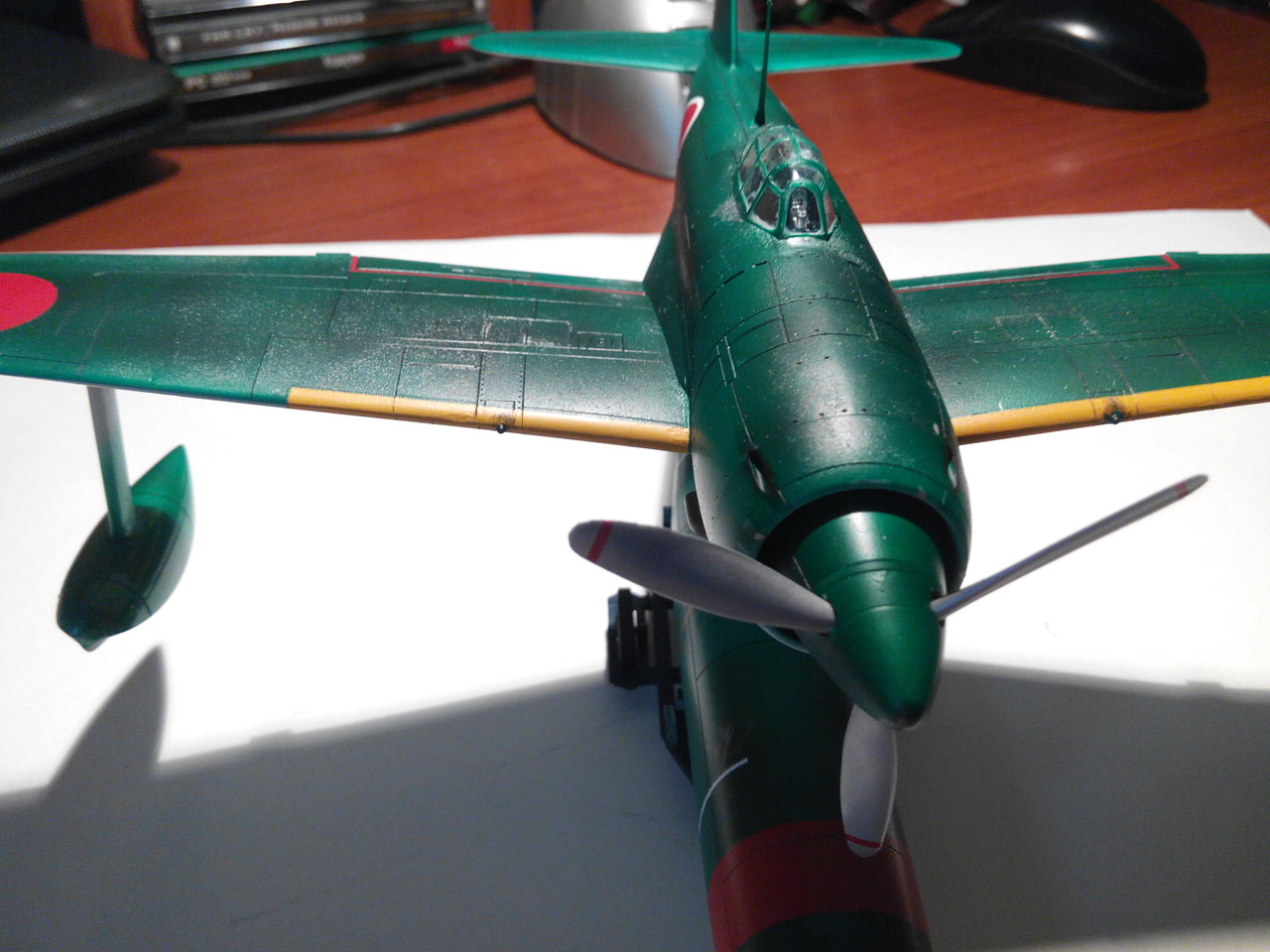 Kawanishi N1K1 Kyofu Floatplane Fighter -- Plastic Model Airplane Kit ...