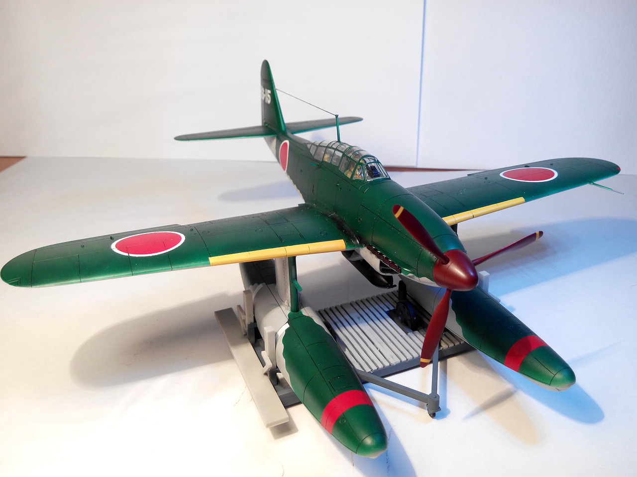 Aichi M6A1 Seiran Attack Floatplane WWII -- Plastic Model Airplane Kit ...