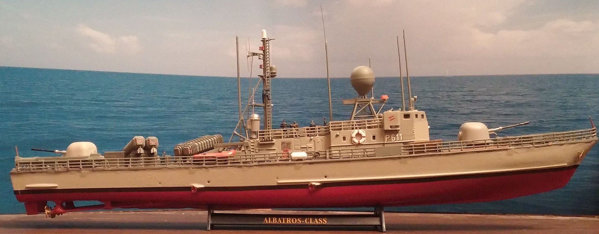 Fast Attack Craft Albatross Class -- Plastic Model Military Ship Kit ...