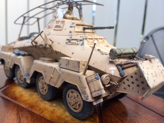 Sd.Kfz 232 Heavy Armored -- Plastic Model Military Vehicle Kit -- 1/48 ...