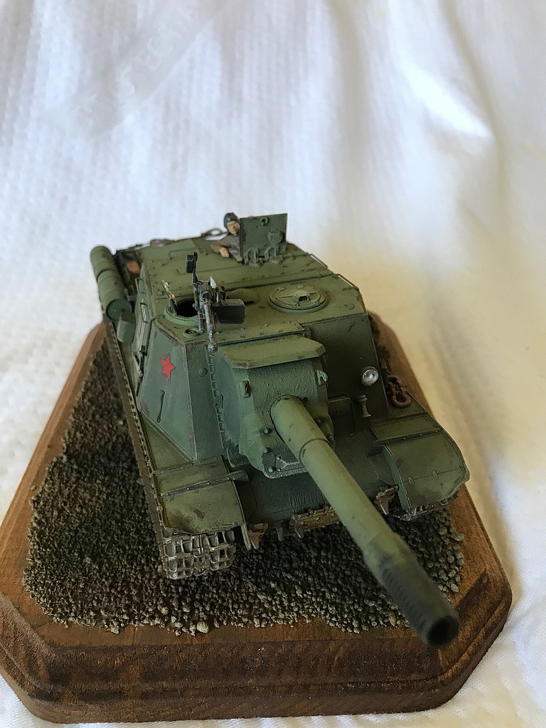 Russian Heavy Self-Propelled Gun JSU-152 -- Plastic Model Military Kit ...