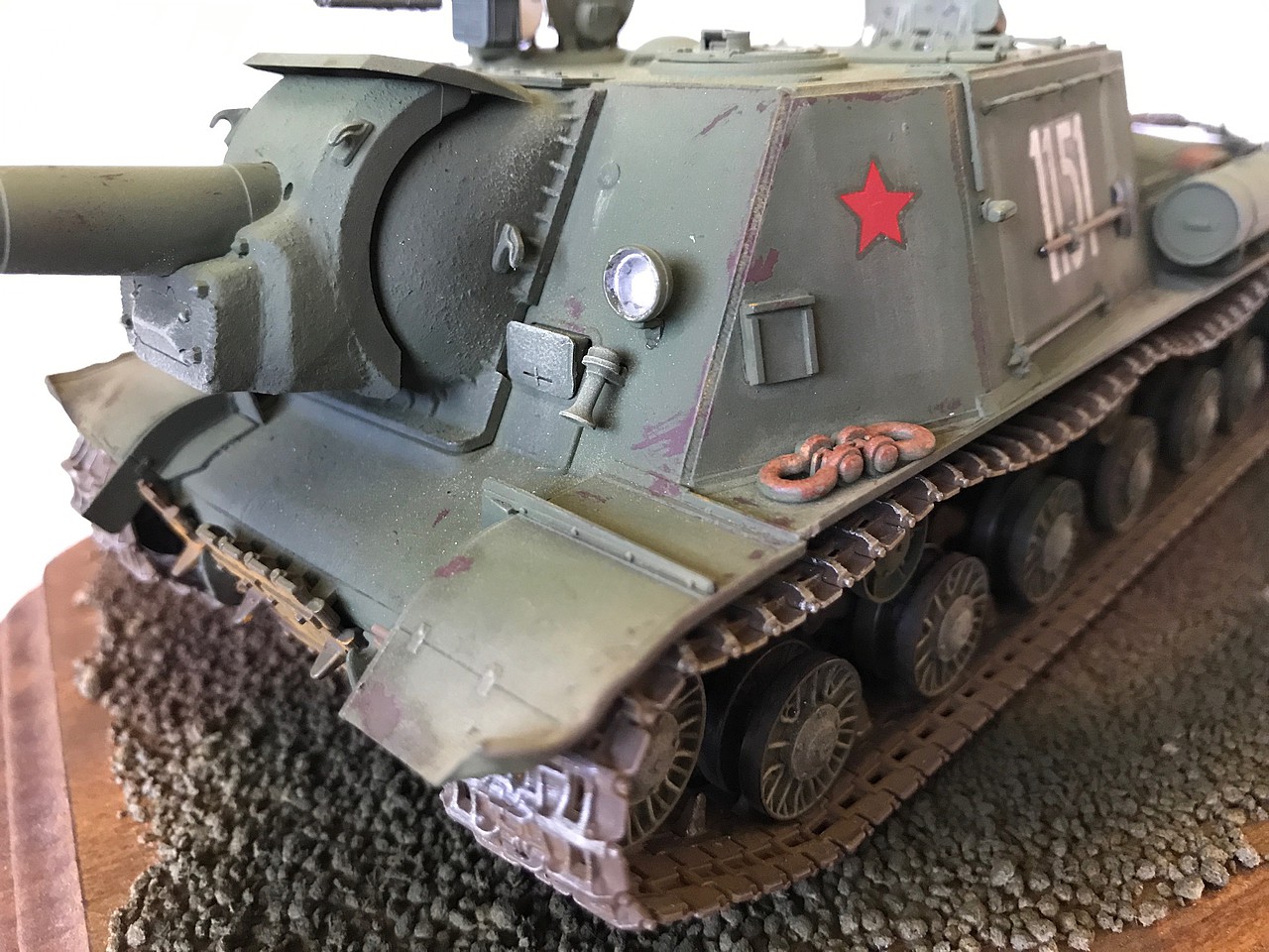 Russian Heavy Self-Propelled Gun JSU-152 -- Plastic Model Military Kit -- 1/35 Scale -- #35303 ...