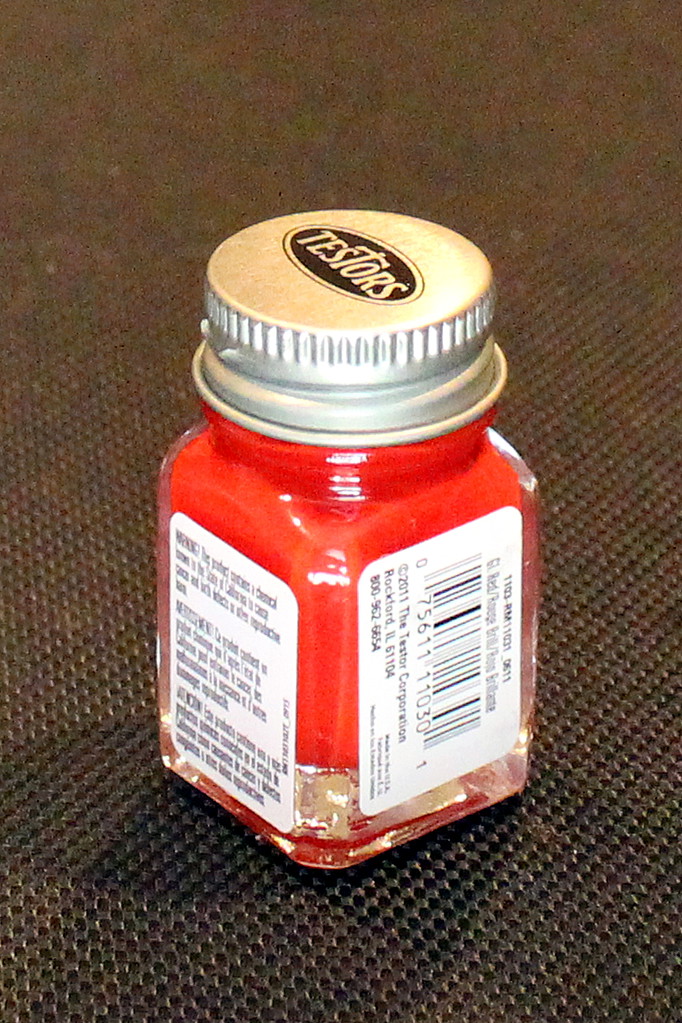 Red 1/4 oz Carded -- Hobby and Model Enamel Paint -- #1103c2 pictures ...