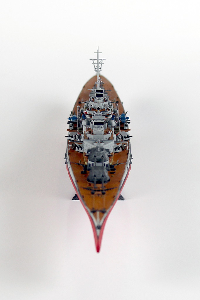 German Tirpitz Battleship -- Plastic Model Battleship Kit -- 1/700 ...