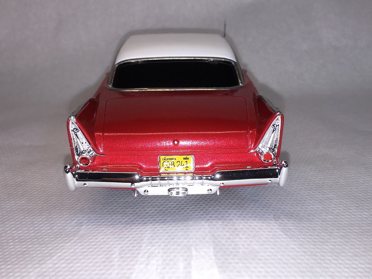 1958 Plymouth Christine Car (Red) -- Plastic Model Car Kit -- 1/25 ...
