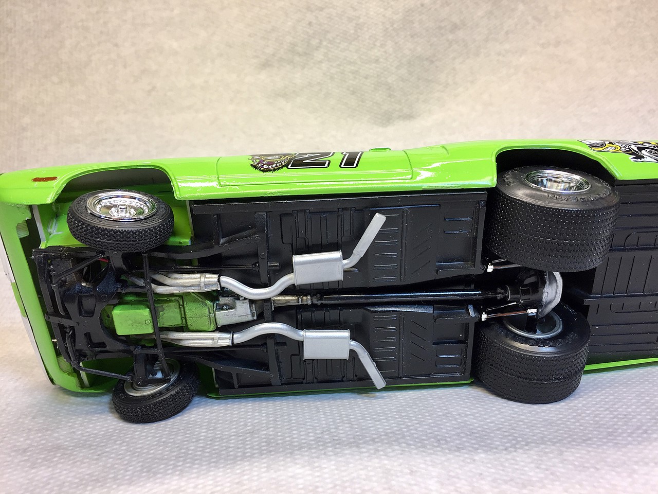 1970 DIRTY DONNY DODGE CORONET -- Plastic Model Car Kit -- 1/25 Scale ...