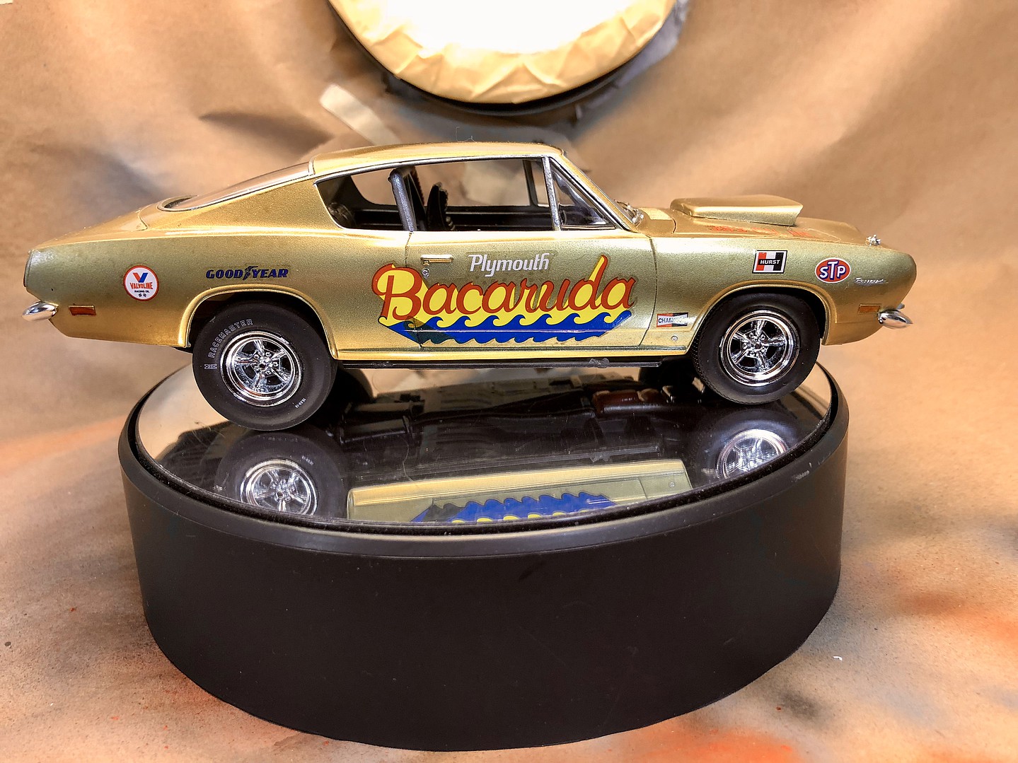 Gallery Pictures MPC 1969 Plymouth Barracuda Plastic Model Car Kit 1/25 ...