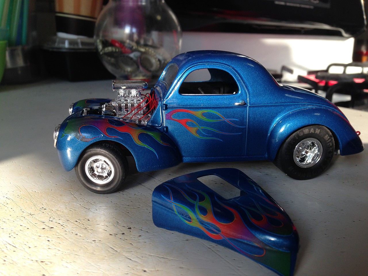 Gallery Pictures Monogram 1941 Willys Street Rod Plastic Model Car Kit ...