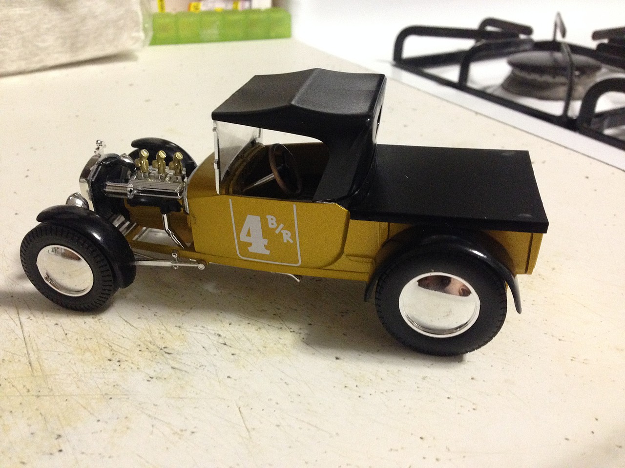 Gallery Pictures Revell-Monogram Black Widow Hot Rod Plastic Model Car ...