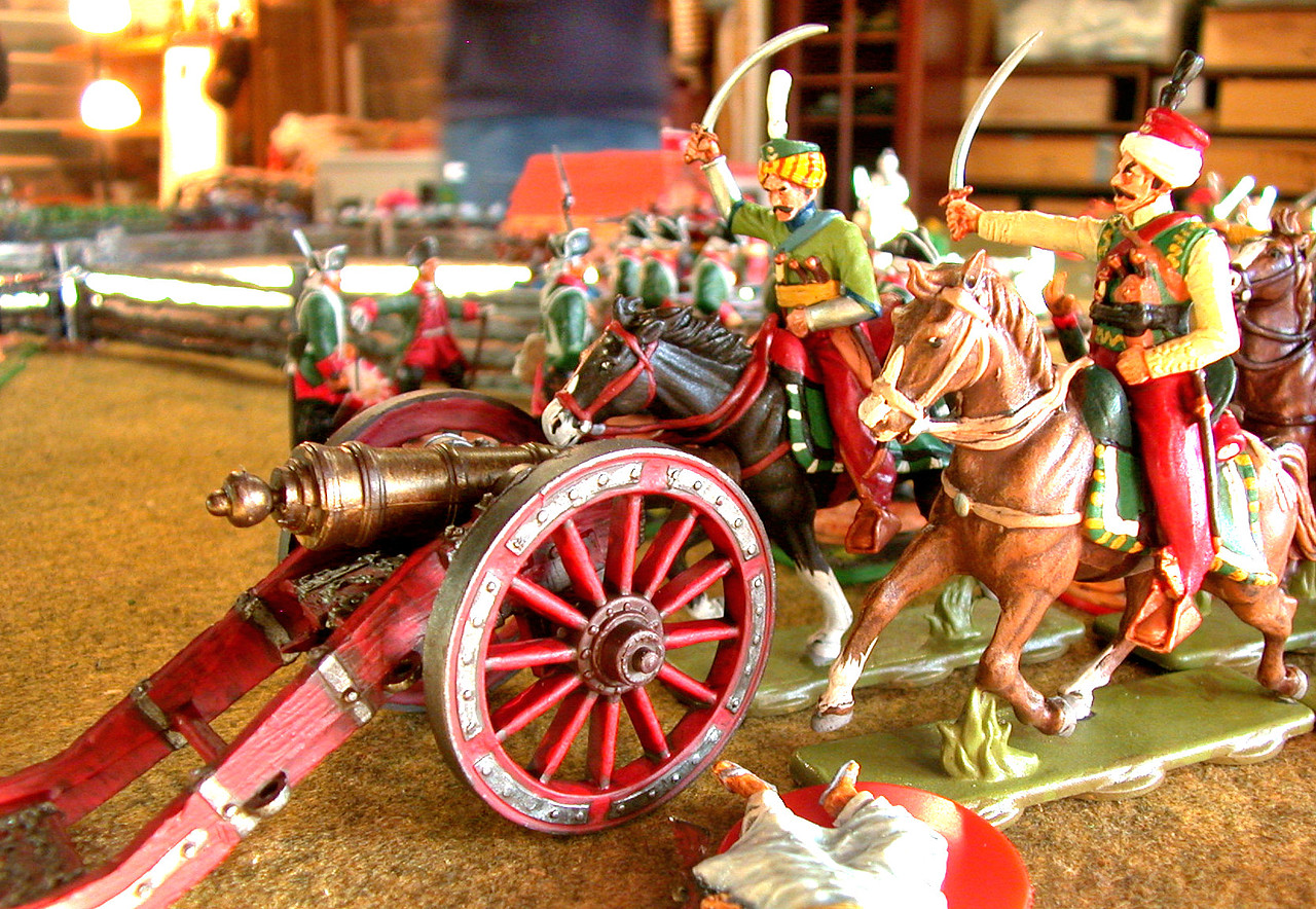 Napoleonic War Mameloukes Calvary -- Plastic Model Military Figure Kit ...